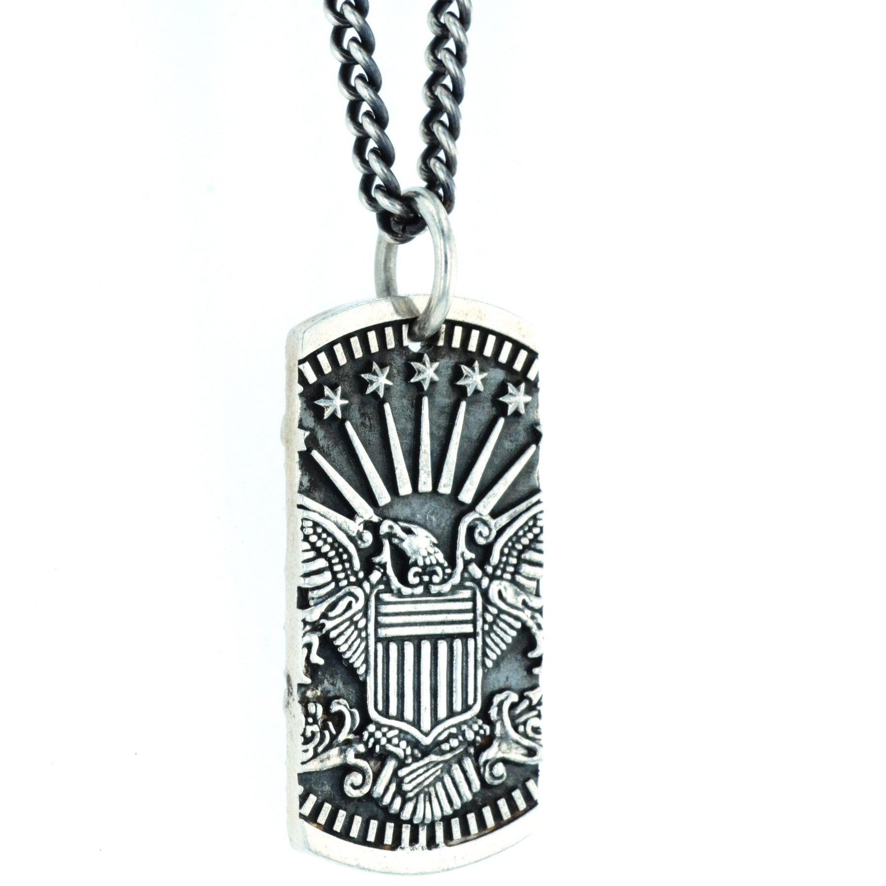 Eagle Dog Tag Pendant – King Baby