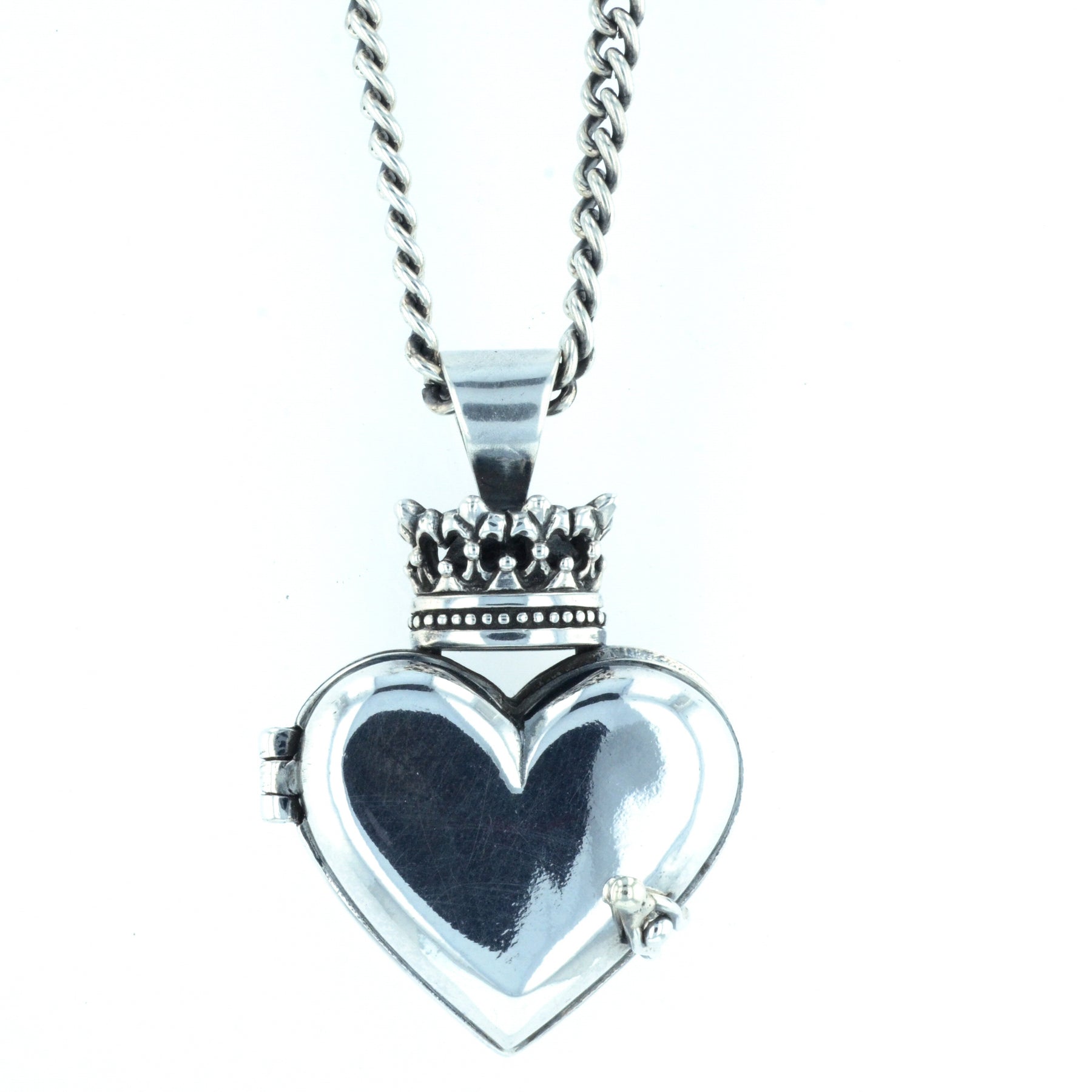 Crowned Heart Locket – King Baby