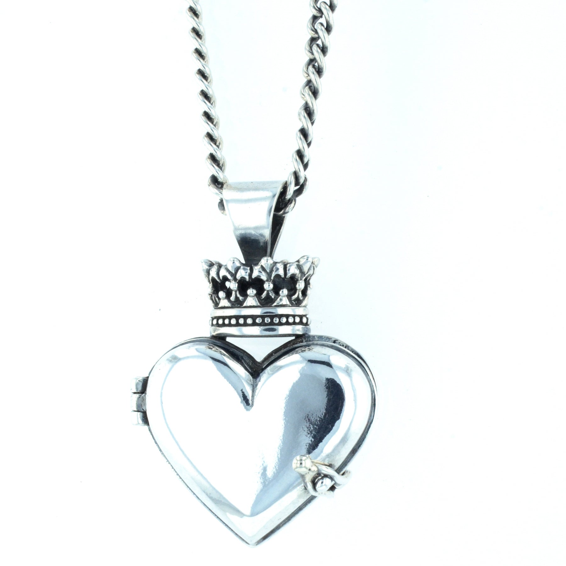 Crowned Heart Locket – King Baby