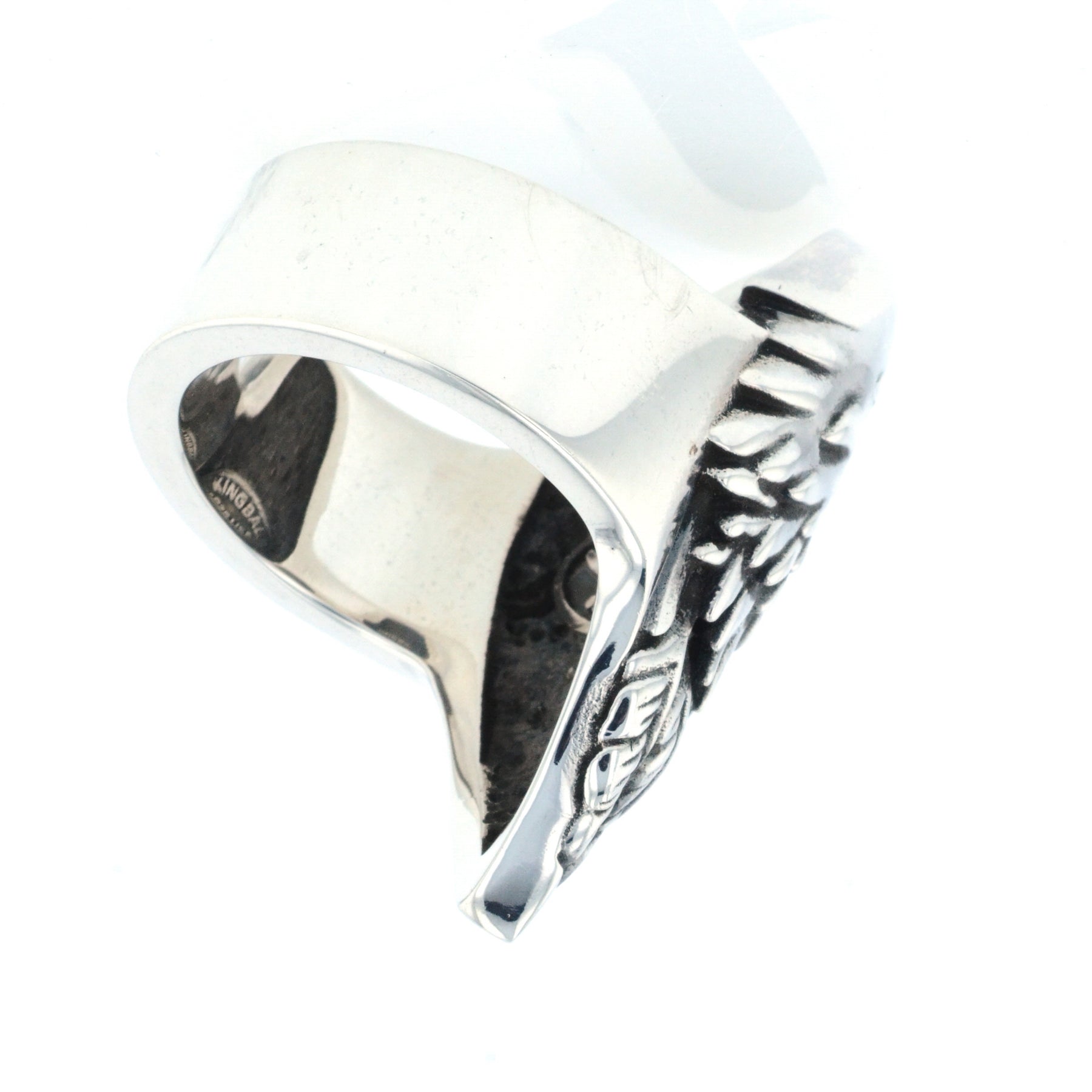 King Baby Large Eagle Profile Ring