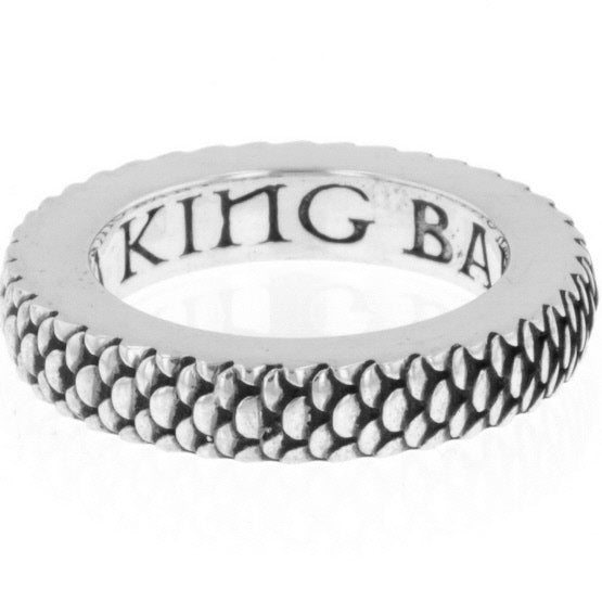 King Baby Dragon Scale Infinity Ring